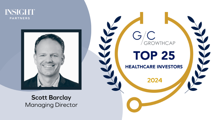 AWARD: GrowthCap Top 25 Healthcare Investors of 2024 | Insight Partners