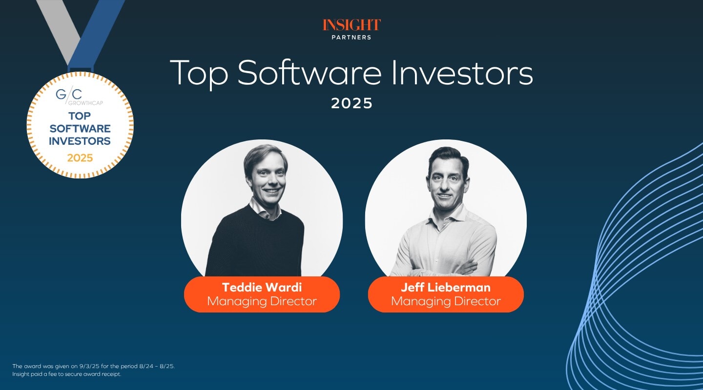 AWARD: GrowthCap Top Software Investors of 2025 | Insight Partners